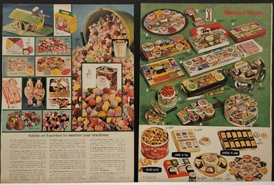 1970 Sears Catalog 4p Chocolate Hard Candy Print Ad Fruit Cake Cheese ...