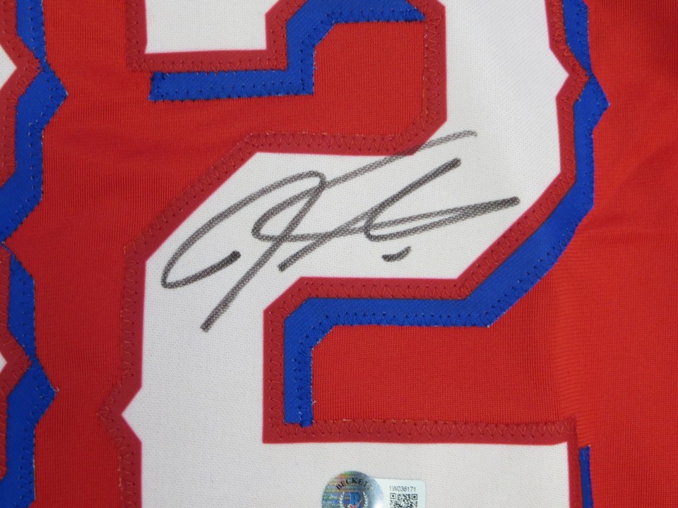 JOSH HAMILTON TEXAS RANGERS SIGNED RED JERSEY size M BAS COA | eBay