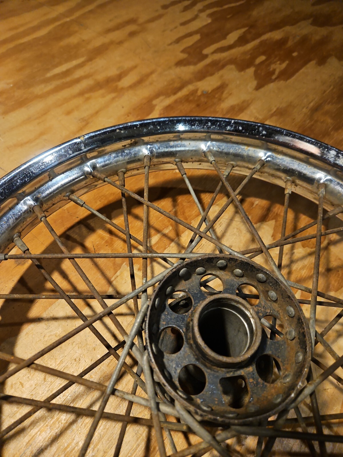 Harley Davidson 18 Inch Rear Wheel (Dented Rim) | eBay