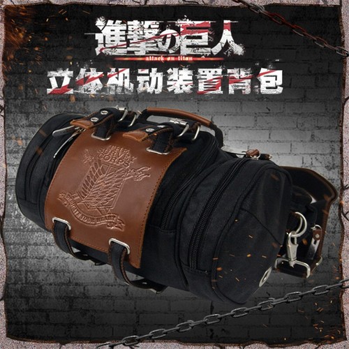Anime Attack on Titan Backpack Rucksack Survey Corps Cosplay Crossbody ...