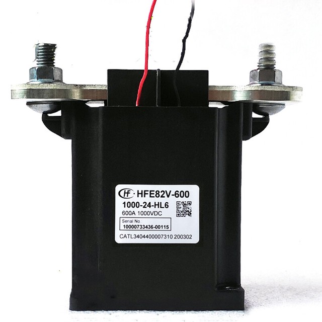 1PC Hongfa HFE82V-600-1000-24-HL6 HVDC Contactor Automotive Relay 600A ...