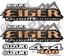 Suzuki Eiger 400 4x4 OEM ATV Camo Tank decal sticker emblem King Quad ...