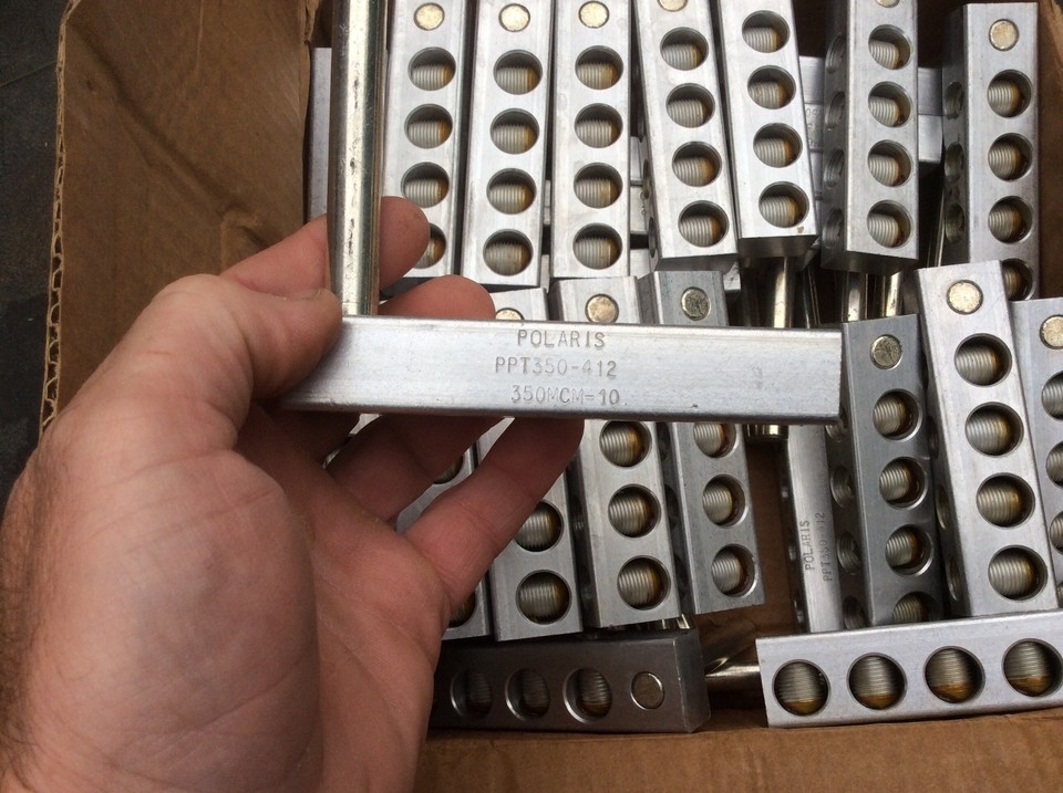 (12) Polaris 4 port Pin Type Transformer Connector PPT350-412P 350KCMIL ...