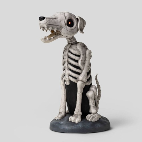 Animated Barking Dog Skeleton Halloween Decorative Prop - Hyde & EEK ...