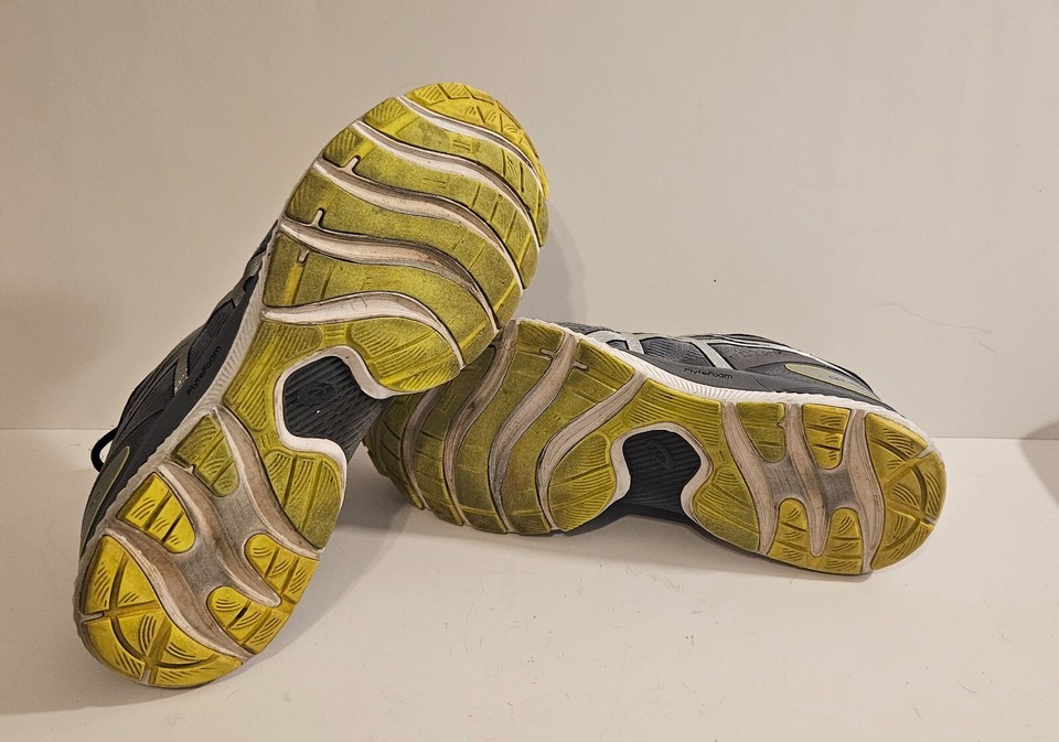 Asics Gel Nimbus 22 Men's Size 13 Gray Mesh Running Sneakers W/ Ortho ...