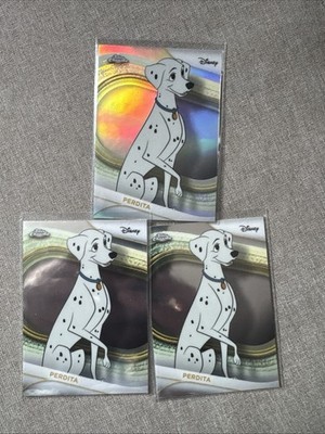 2025 Topps Chrome Disney Perdita Refractor #102 101 Dalmations Plus 2 ...