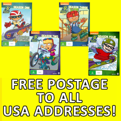 ROCKET POWER Complete Season Series 1-4 1 2 3 4 DVD SET SEALED ...