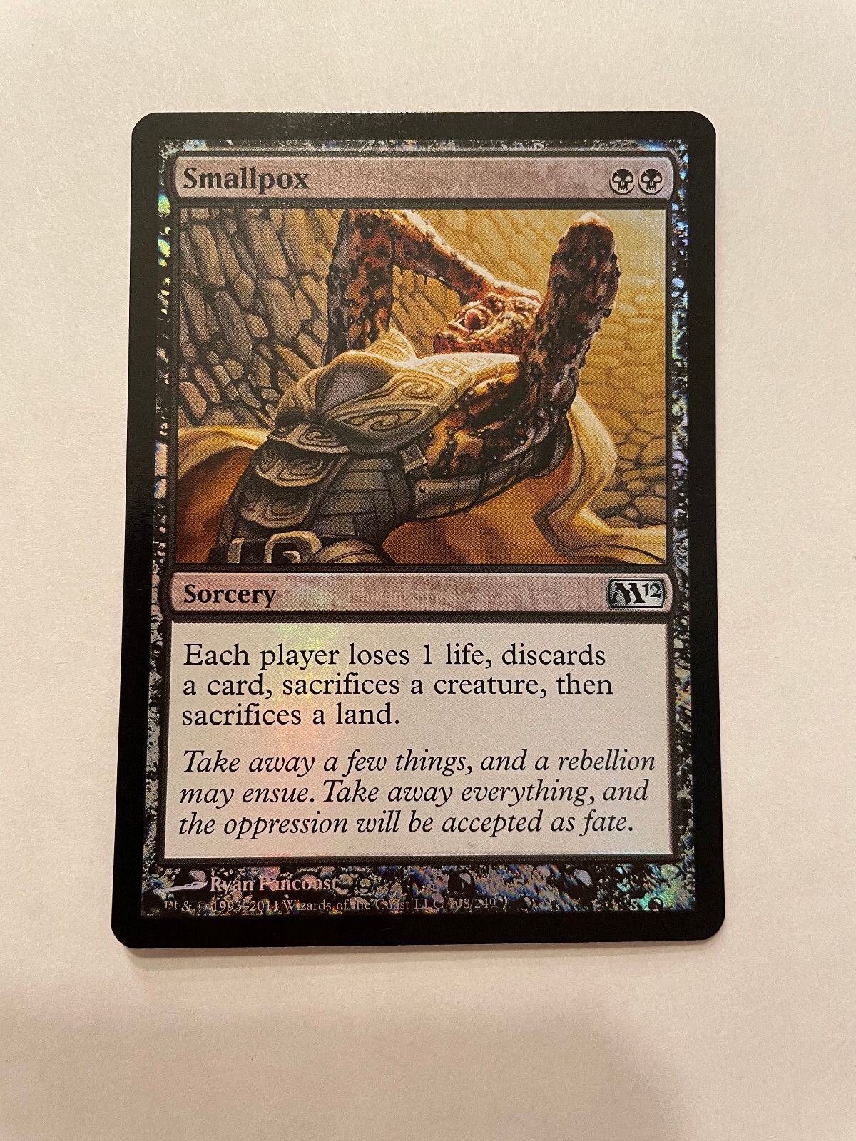 MTG Smallpox x1 NM Foil Core M12 | eBay