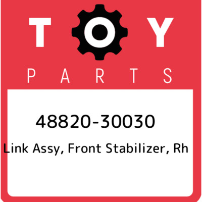 48820-30030 Toyota Link assy, front stabilizer, rh 4882030030, New ...