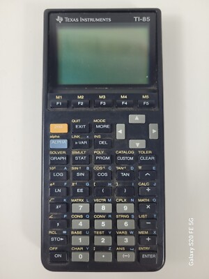 Texas Instruments TI-85 Graphing Calculator Working FREE SHIPPING! No ...