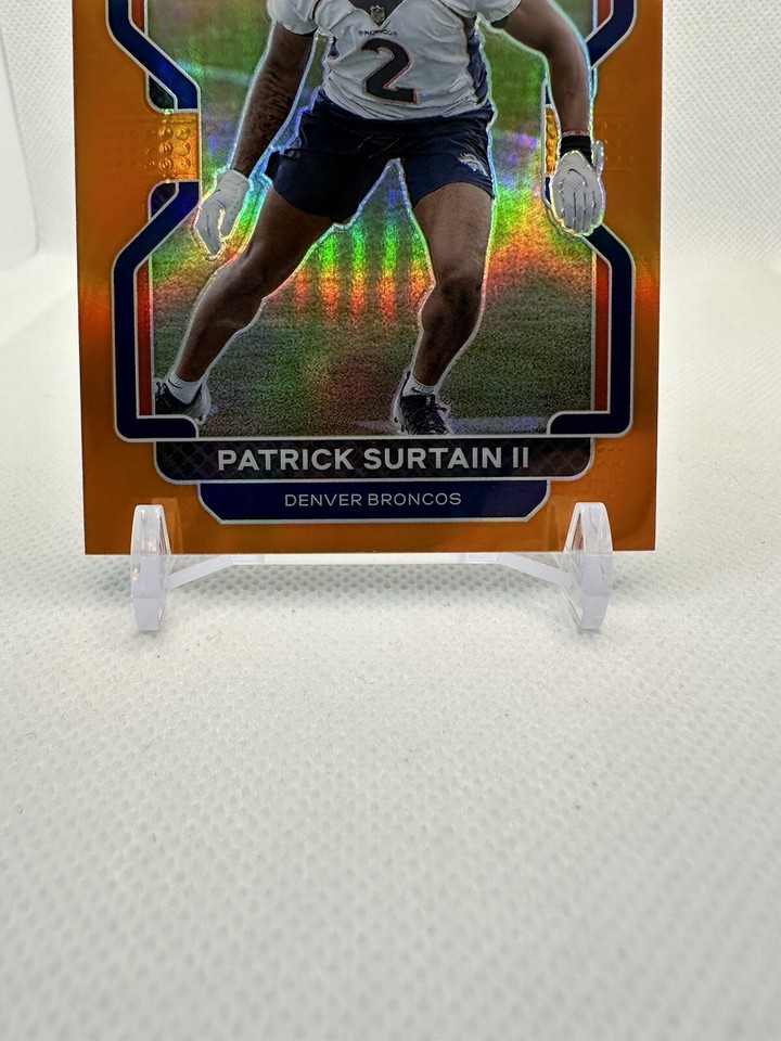 249) PATRICK SURTAIN JR RC ORANGE PRIZM - 2021 Panini Prizm #374 COLOR ...