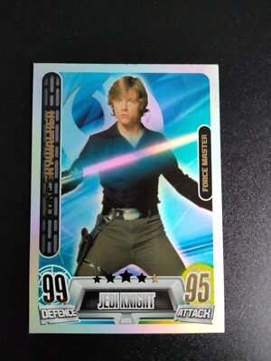Star Wars : Luke Skywalker 225 Holo Rainbow Force Attax ! Nm | eBay