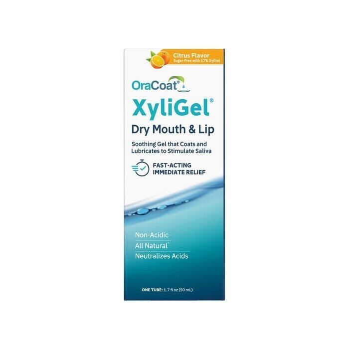 Oracoat Xyligel Dry Mouth and Lip Gel 1.7 oz Citrus Flavor | eBay