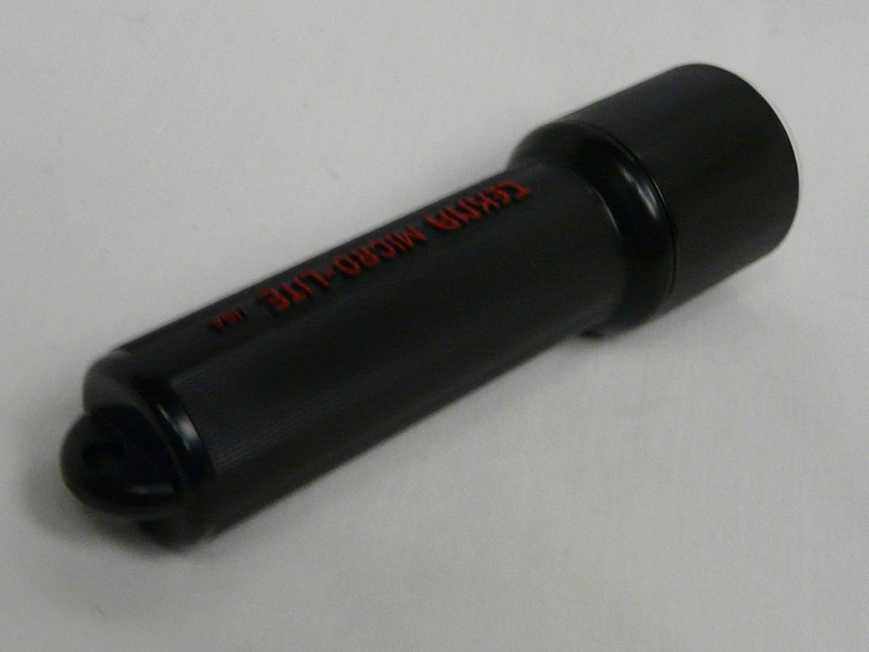Vintage 80s TEKNA MICRO LITE Waterproof Pocket Flashlight T-1050 ~NEW ...