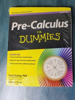 Pre Calculus For Dummies 2nd Edition New Sealed | eBay