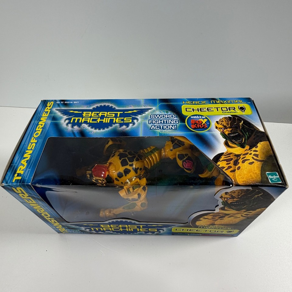 Hasbro Transformers Beast Machines Cheetor Heroic Maximal Action Figure ...