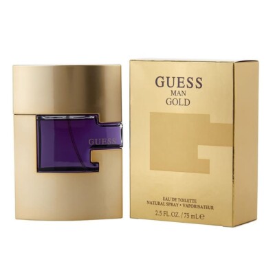 Guess Man Gold by Guess EDT Cologne Spray for Men 2.5oz | eBay