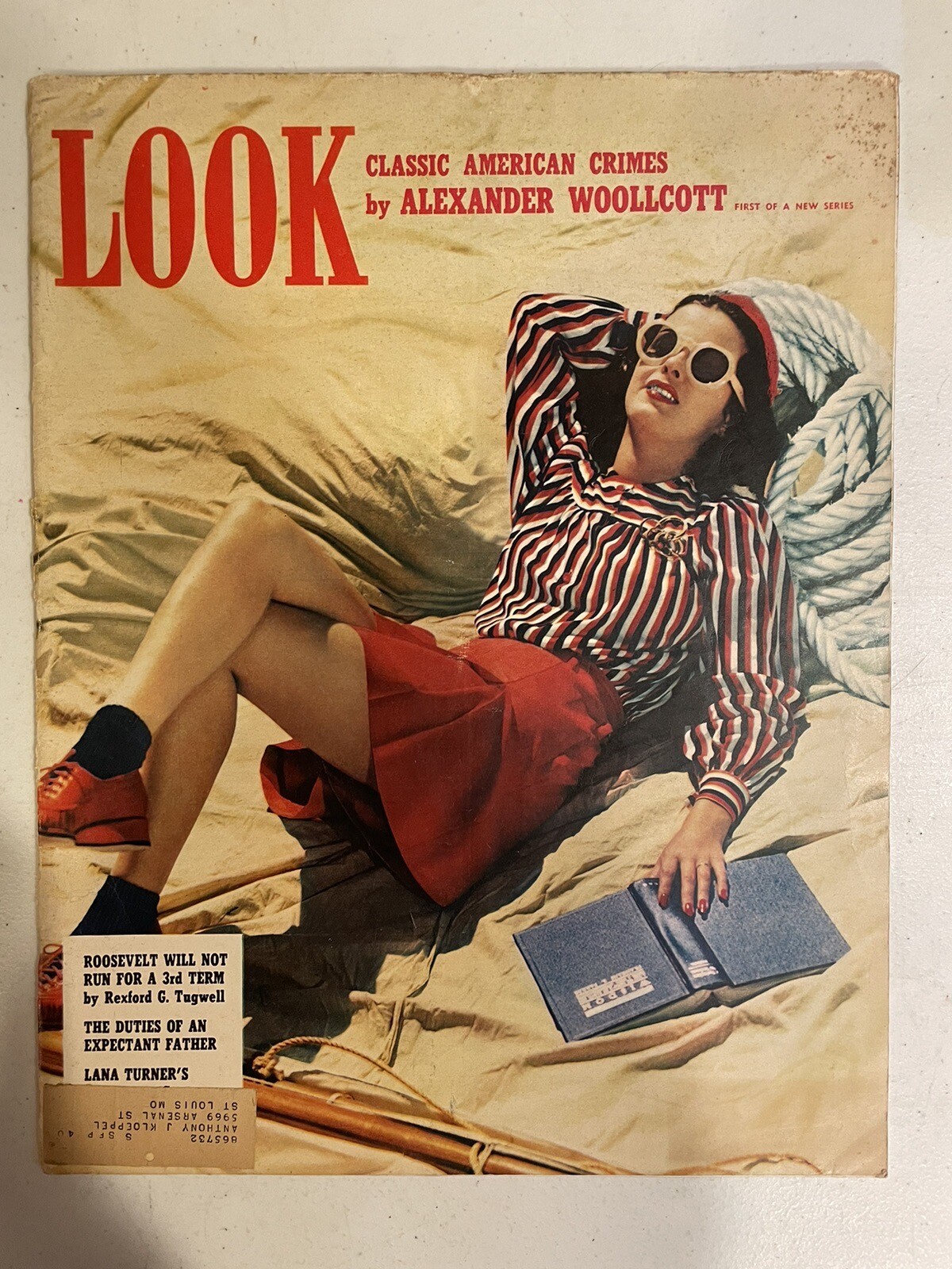 Look Magazine June 18, 1940 Lana Turner Gale Storm Hitler Roosevelt WW ...
