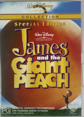 James And The Giant Peach DVD Special Edition Film Walt Disney ...