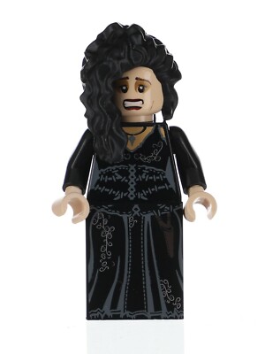Lego Bellatrix Lestrange 4840 Black Dress Harry Potter Minifigure | eBay