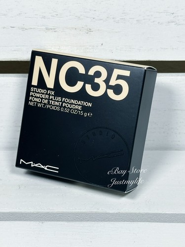 ~NC35~ MAC Studio Fix Powder Plus Foundation ,Full Size+New Original ...