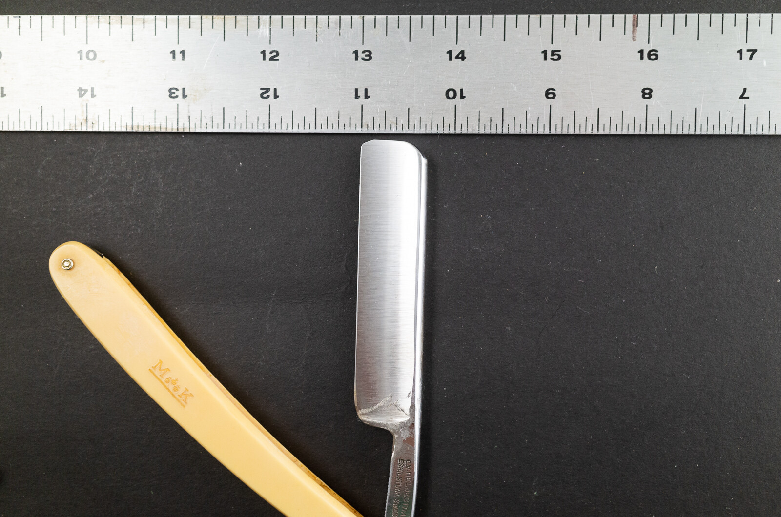 CV Heljestrand MK 44 Stainless Straight Razor | eBay