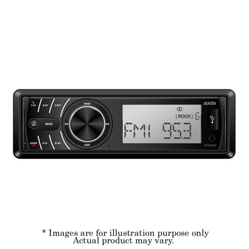 New AXIS 12/24V Mechless Head Unit AX1801BT | eBay Australia