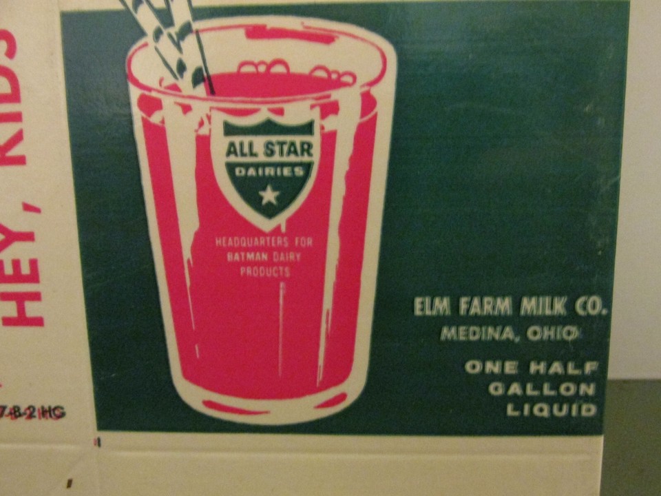 1966 BATMAN NEVER USED, NEVER UNFOLDED FRUIT JUICE CARTON | eBay