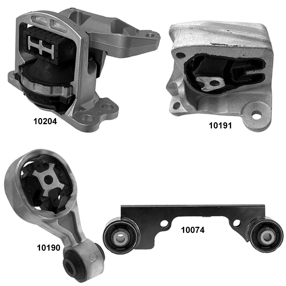 Engine Mounts & Differential Mount 4PCS for Nissan Altima 23-19 L4-2.5L ...