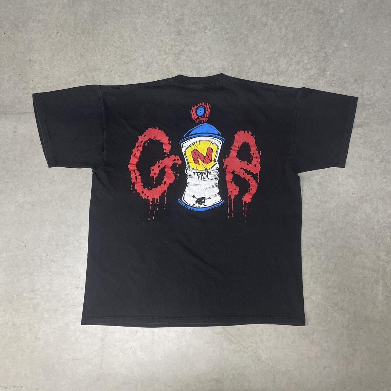 Vintage 1993 GUNS N ROSES clown graffiti spaghetti in… - Gem