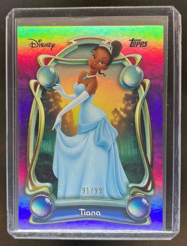 2025 Topps Disney Wonder Tiana Tier 1 Purple Foil #91/99 The Princess ...