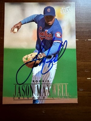 Signed 1996 Fleer Ultra - Jason Maxwell | eBay