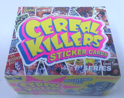2012 Cereal Killers Series 1 Hobby Box 24 Packs - Brand New - GPK WACKY ...