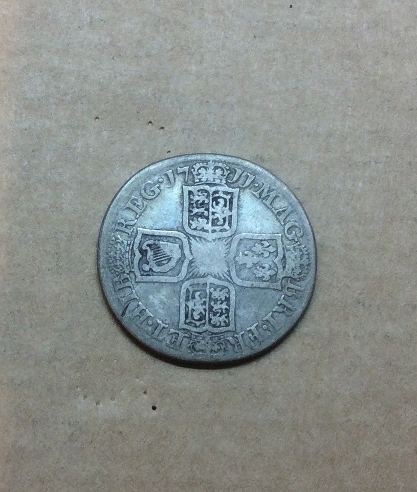 1711 Queen Anne Shilling | eBay UK