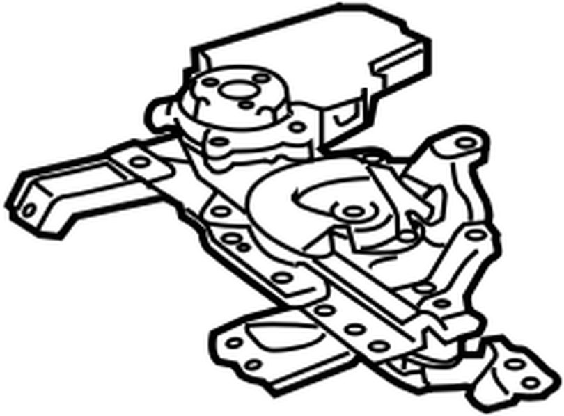 68910-48030 Toyota Unit assy, power back door 6891048030, New Genuine ...