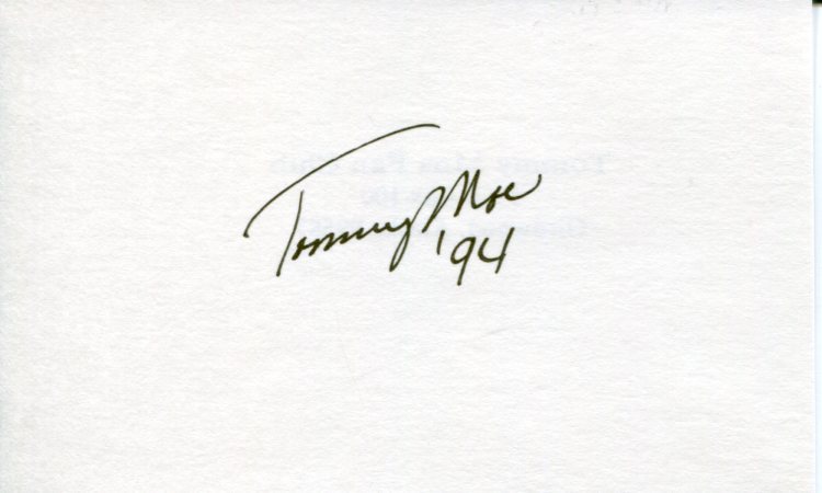 Tommy Moe US Olympic Gold Silver Medal Skier Alpine Skiing Signed ...