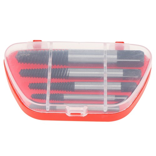 5pcs Screw Stud Extractor Remover Set Reverse Thread Easy Out Drill ...