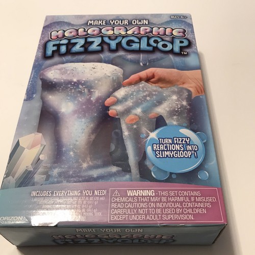 Make Your Own Holographic Fizzy Slimy Gloop Slime Kit | eBay