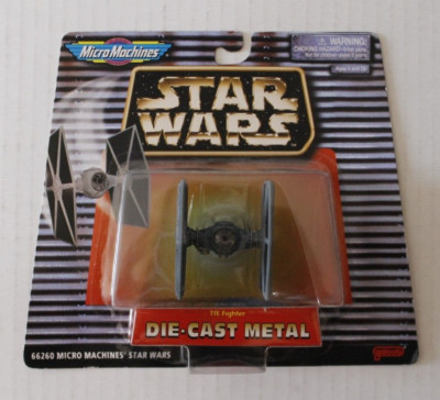 STAR WARS MICRO MACHINES TIE FIGHTER DIE CAST METAL GALOOB 1997 | eBay