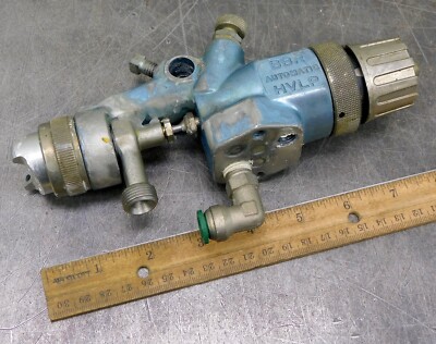 Binks Mach 1A BBR Automatic HVLP Paint Spray Gun Teal Color | eBay