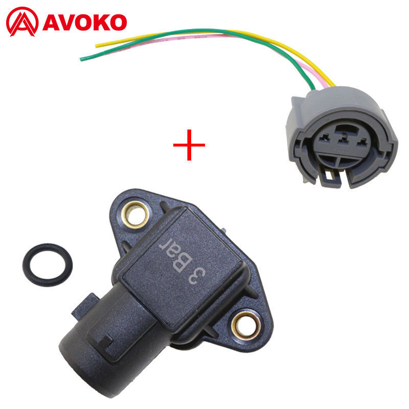 Turbo 3 Bar (3Bar) Map Sensor For Honda D16 D15 B16 B18 B17 H22 | 1 ...