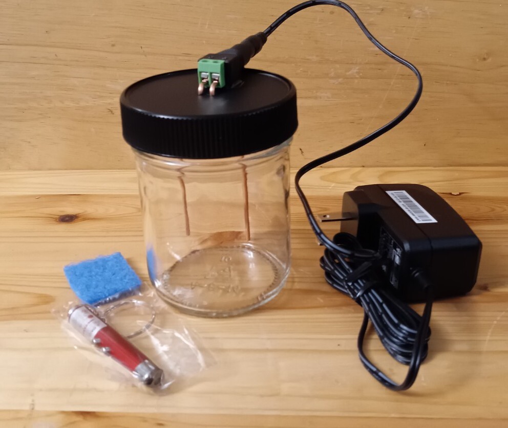 12ga. Colloidal Copper Generator 99.9% Copper, 8oz jar Blk | eBay