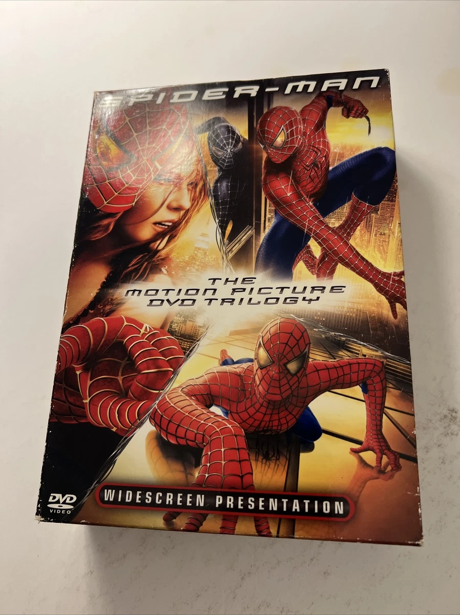 Spiderman Trilogy Dvd Cover