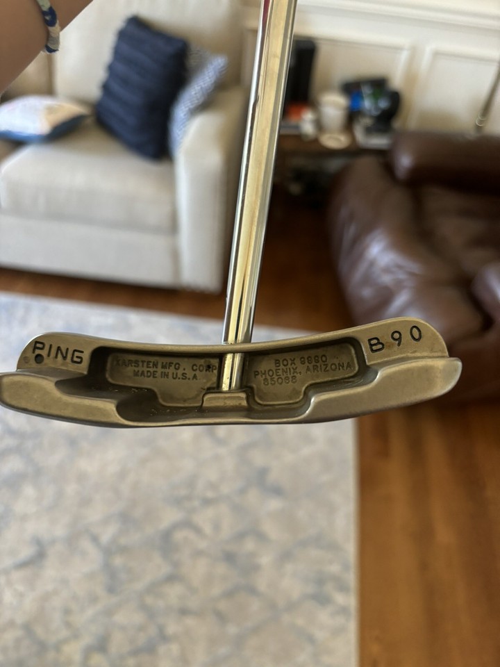 LH Ping Karsten USA B90i Isopur Center-Shafted Long Putter Golf Club ...