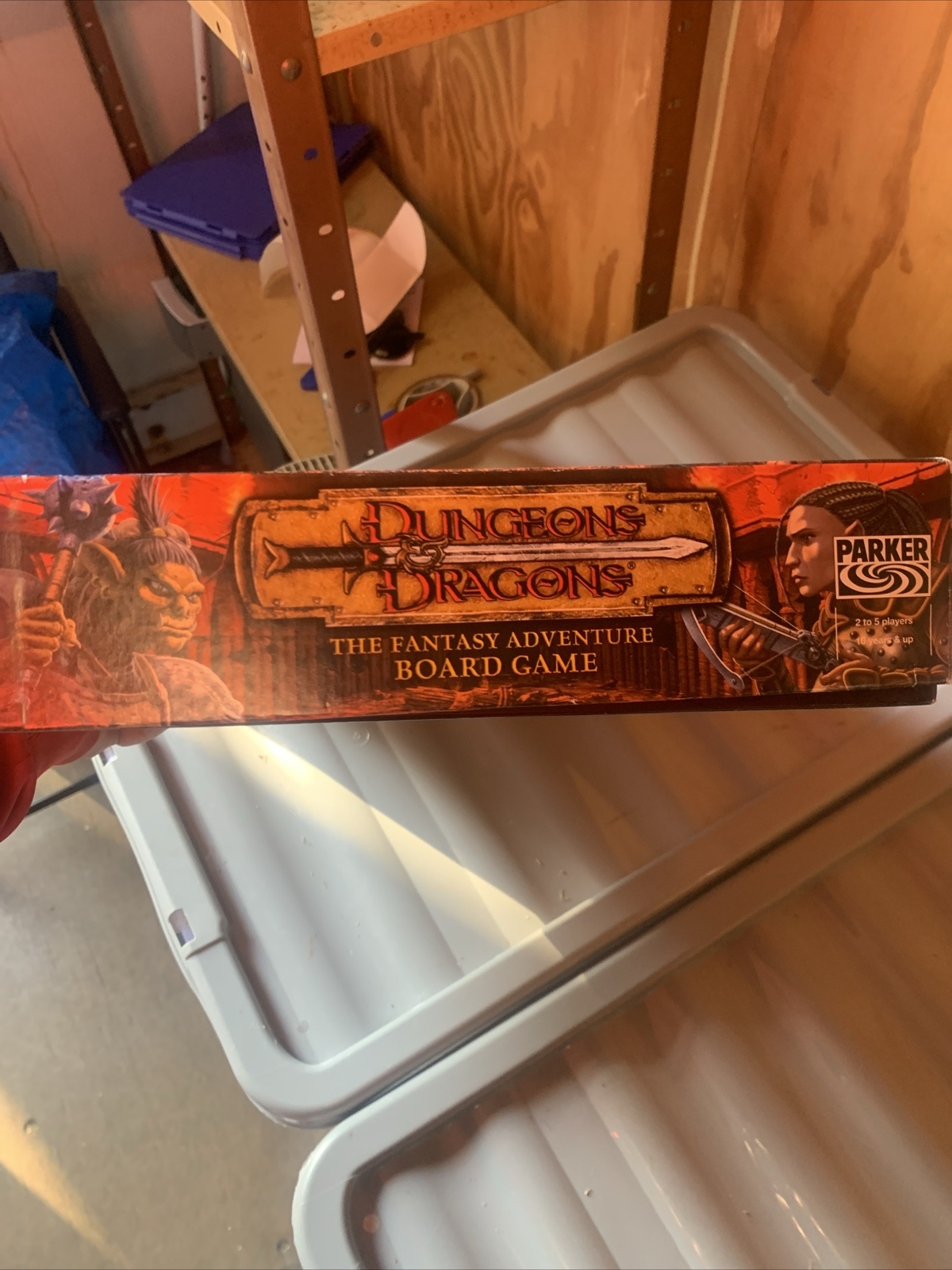 DUNGEONS AND DRAGONS BOX ONLY. | eBay UK