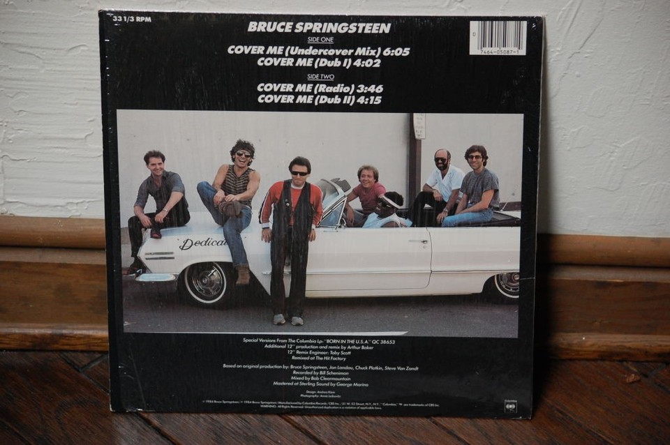 Bruce Springsteen-Cover Me (12 inch 45) VG+ | eBay