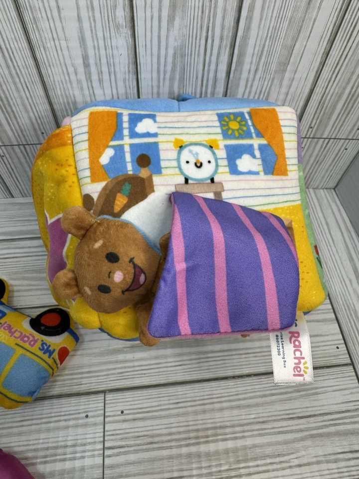 Gund Ms Rachel Toy Surprise Learning Box Baby Incomplete- Missing Some ...