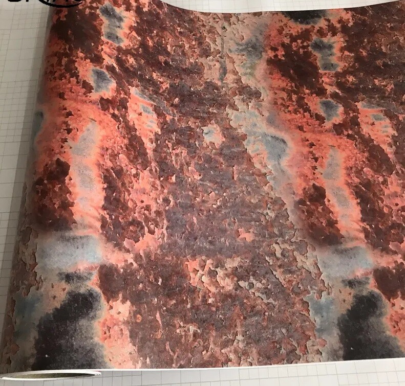 Rusty Camouflage Vinyl Wrap Foil Sticker Decal Film Automotive Car Bike ...