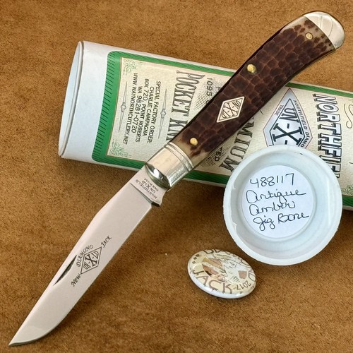 GEC GREAT EASTERN CUTLERY NORTHFIELD 48 DIAMOND JACK KNIFE ANTIQUE ...