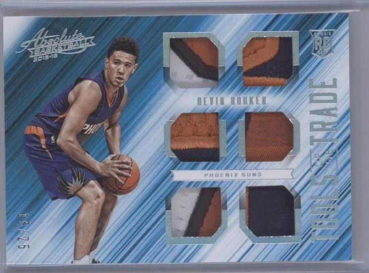 2015-16 Panini Absolute - Tools of the Trade Rookie Materials Six Devin ...